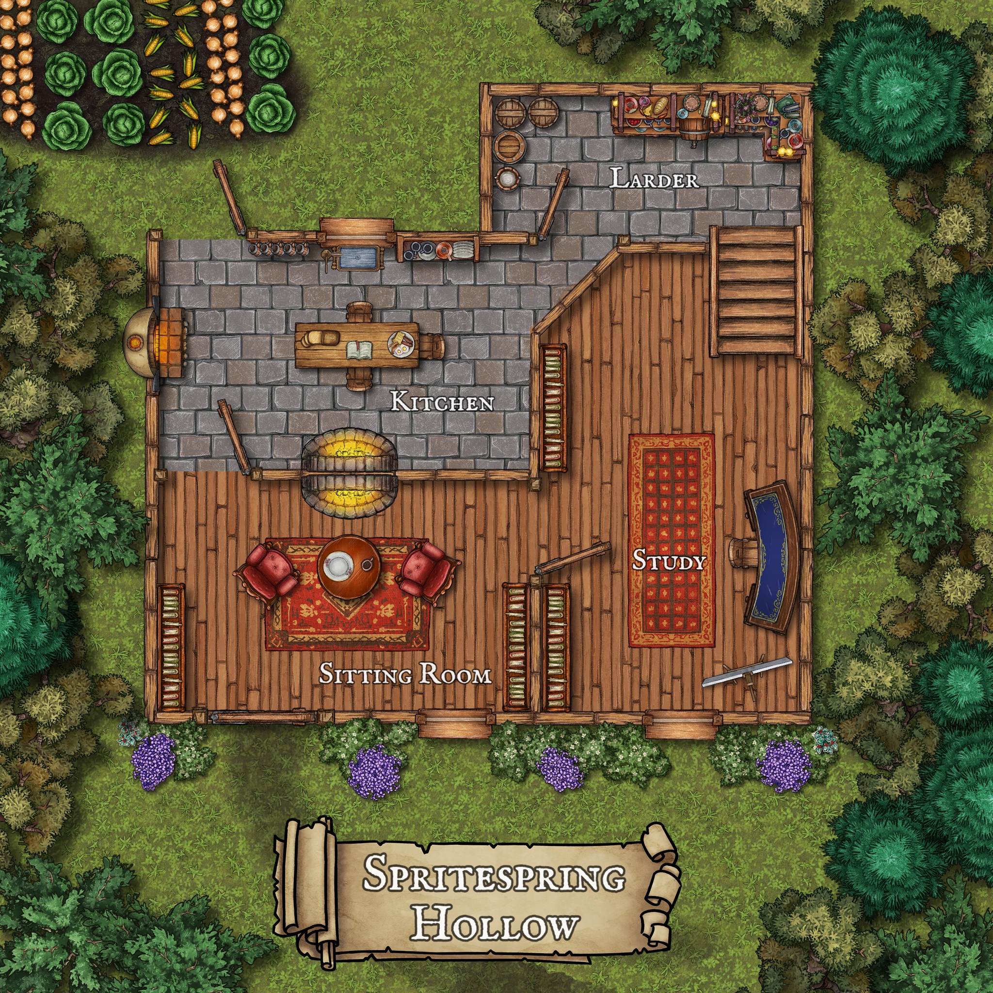 Secrets of Spritespring Hollow - Natasha Inwood